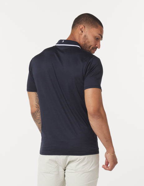 Power Fade Polo: Navy – Glyder