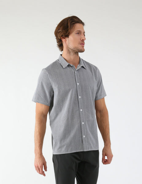 Zephyr Shirt: Black Stripe – Glyder